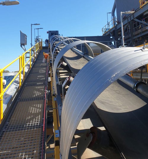 Tubular conveyor belt - Byseng